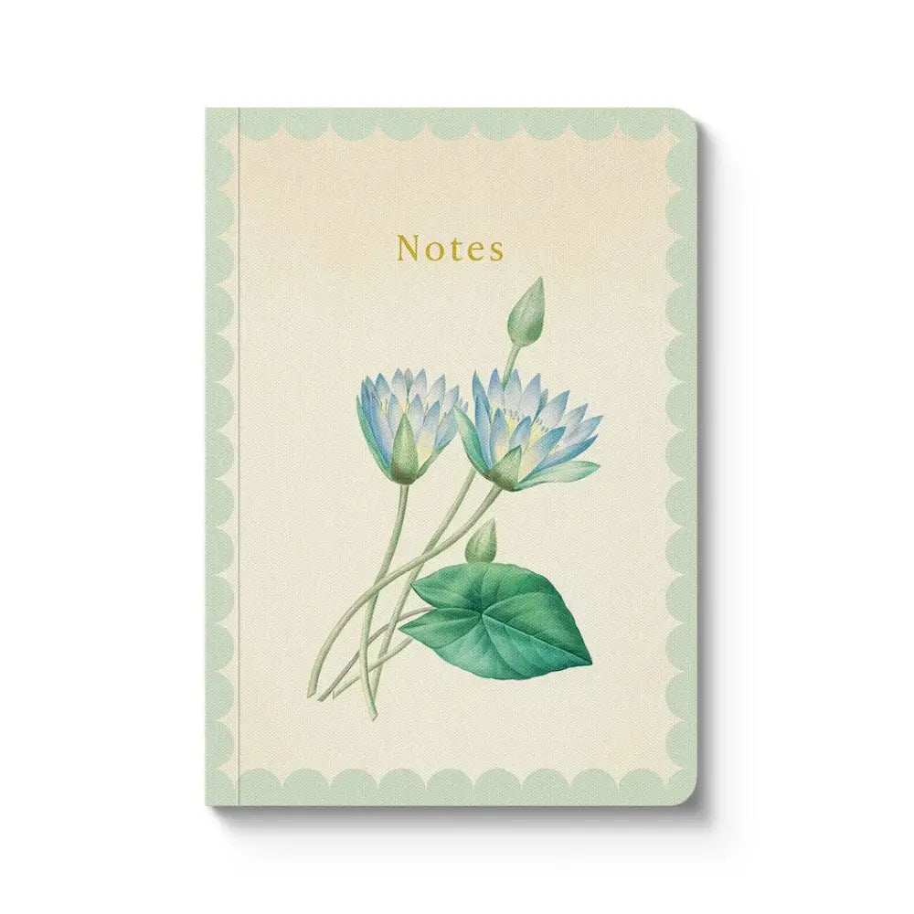 Kaleido A6 Textured Soft Cover Notebook-Nymphaea-Caerulea – giftsatteacup